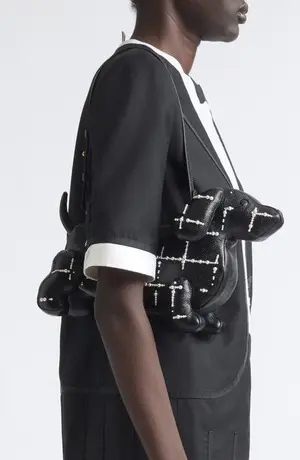 Thom Browne Baby Hector Dachshund Shoulder Bag
