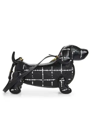 Thom Browne Baby Hector Dachshund Shoulder Bag