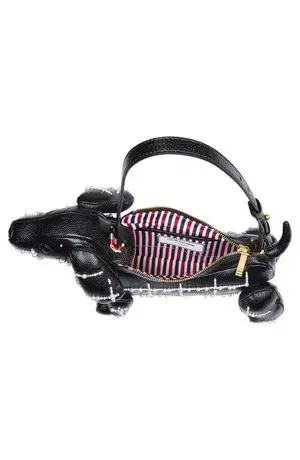 Thom Browne Baby Hector Dachshund Shoulder Bag