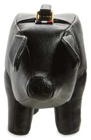 Thom Browne Baby Pig Shoulder Bag - Black