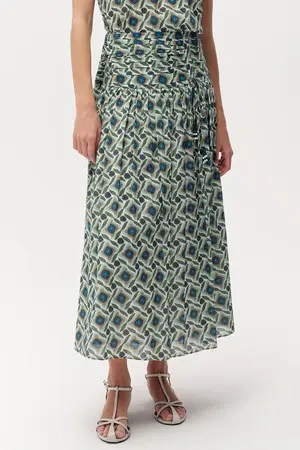 EXQUISE Midi Skirt