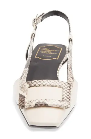 ROGER VIVIER Belle Vivier Slingback Flat