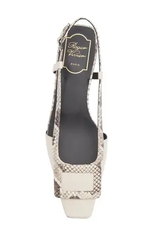 ROGER VIVIER Belle Vivier Slingback Flat