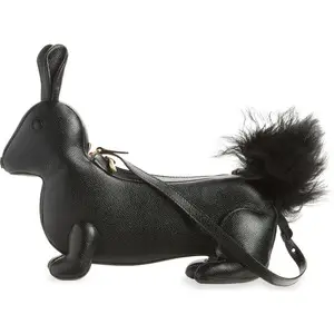 Thom Browne Baby Rabbit Shoulder Bag - Black