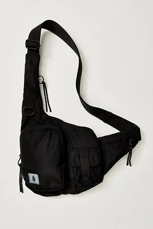Free People Hip Hugger Sling Bag Black