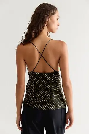 MES DEMOISELLES Apara Silk Tank