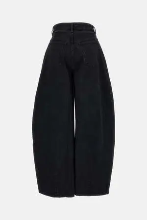 Jacquemus Le De-nimes Ovalo Trousers - Nero