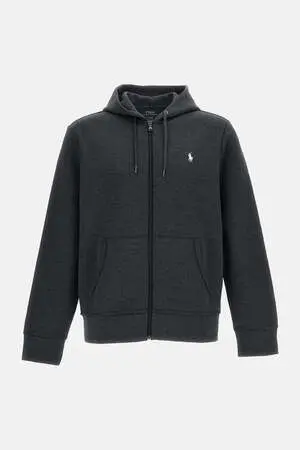Polo Ralph Lauren Hooded Zip Flap Sweatshirt - Grigio