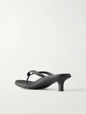 BLOUMME Arc 40 Rubber Thong Heeled Sandals