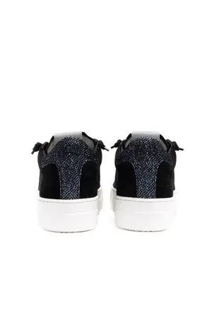 P448 Thea Suede Glitter Accent Sneakers