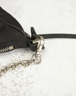 FWRD RENEW Prada Re-edition 2005 Re-nylon Shoulder Bag - Black