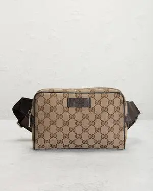 FWRD RENEW Gucci Belt Bag - Brown