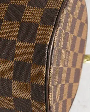 FWRD RENEW Louis Vuitton Damier Ebene Papillon 26 Handbag - Brown