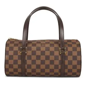 FWRD RENEW Louis Vuitton Damier Ebene Papillon 26 Handbag
