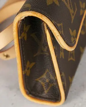 FWRD RENEW Louis Vuitton Monogram Florentine Pochette Belt Bag - Brown
