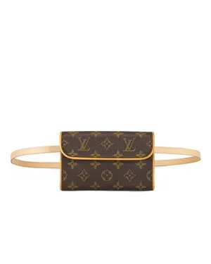 FWRD RENEW Louis Vuitton Monogram Florentine Pochette Belt Bag