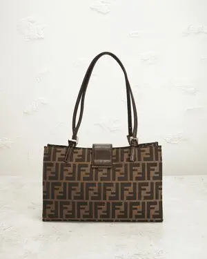 FWRD RENEW Fendi Zucca Tote Bag