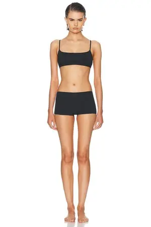 SKIMS Everybody Cotton Scoop Bralette
