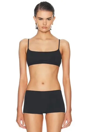 SKIMS Everybody Cotton Scoop Bralette