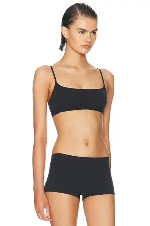 SKIMS Everybody Cotton Scoop Bralette