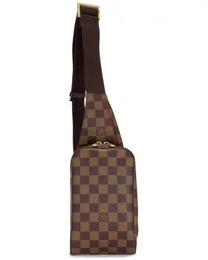FWRD RENEW Louis Vuitton Damier Ebene Geronimos Belt Bag