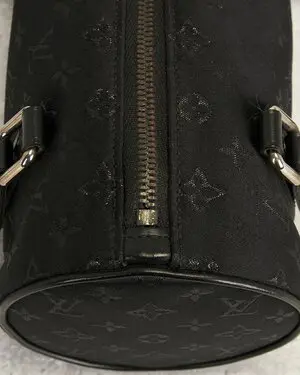 FWRD RENEW Louis Vuitton Satin Little Papillon Handbag - Black
