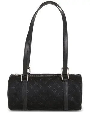 FWRD RENEW Louis Vuitton Satin Little Papillon Handbag