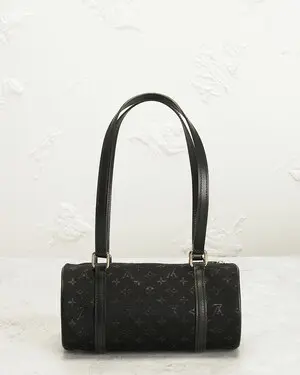 FWRD RENEW Louis Vuitton Satin Little Papillon Handbag