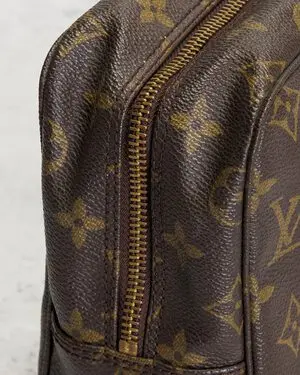 FWRD RENEW Louis Vuitton Trousse Toilette 28 Pouch - Brown