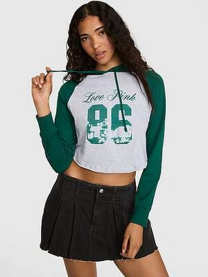 Pink Campus Cotton™ Raglan Hoodie