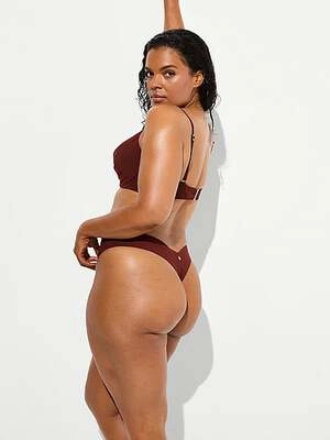 Victoria's Secret Swim Sweetheart Itsy Bikini Bottom - Red