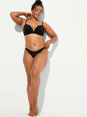Victoria's Secret Swim Angel Convertible Halter Push-up Bikini Top - Black