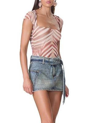Victoria's Secret Afrm Winona Top - Print
