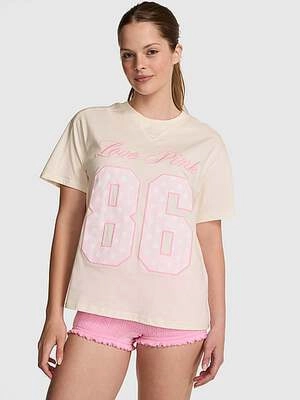Pink Crewneck T-shirts For Women