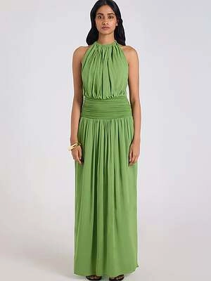 Victoria's Secret Summer Away Arden Dress - Green