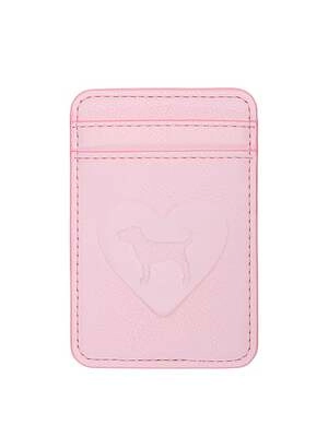 Pink Adhesive Stick-on Card Holder Pink