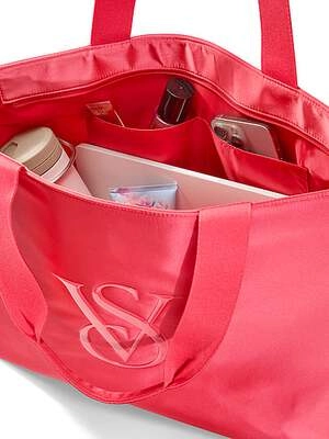 Victoria's Secret Monogram Logo Tote Bag