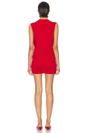MAYGEL CORONEL Ruched Jersey Mini Dress