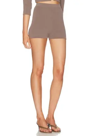 SKIMS Refined Knit High Waist Short