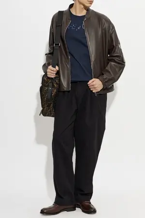 FERRAGAMO Scout" Leather Loafers