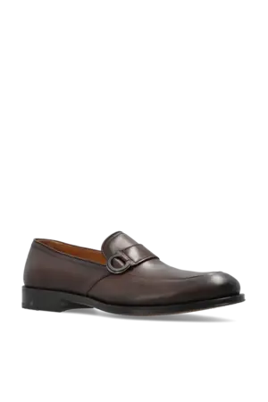 FERRAGAMO Scout" Leather Loafers