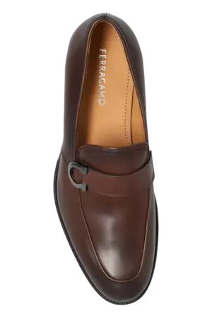 FERRAGAMO Scout" Leather Loafers