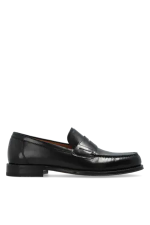 FERRAGAMO Samuel' Leather Loafers - Black