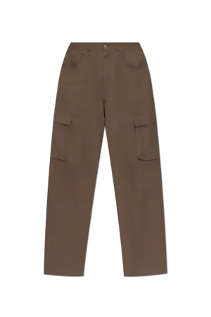 Fendi Linen Pants - Brown