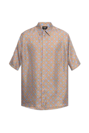 Fendi Silk Shirt - Multicolour