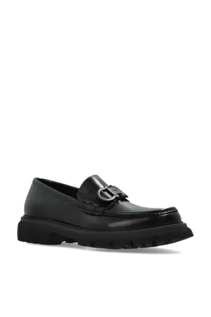 FERRAGAMO Cocoon' Leather Loafers