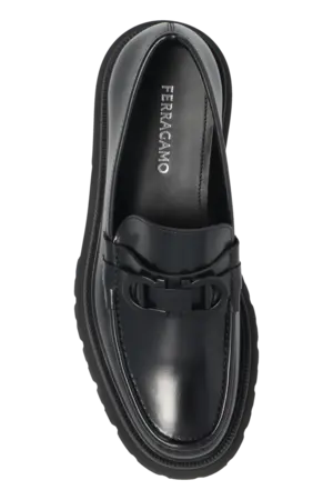 FERRAGAMO Cocoon' Leather Loafers