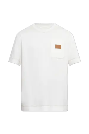 Fendi T-shirt With Logo - White