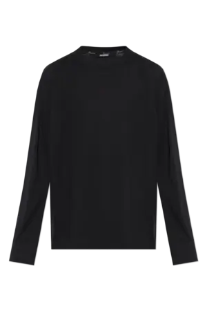 Jacquemus Long Sleeve T-shirt - Black