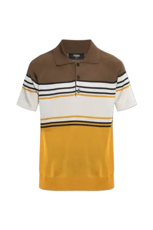 Fendi Polo With Embroidered Logo